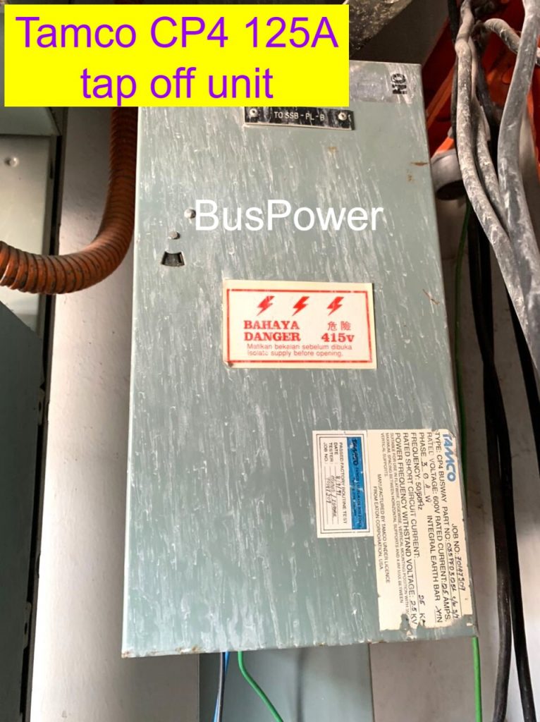 Tamco CP4 Busduct Tap Off Unit – BusPower Systems Sdn Bhd